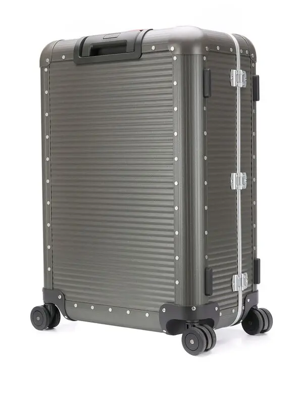 FPM MILANO Bank Spinner 68 Luggage Bag - Silver