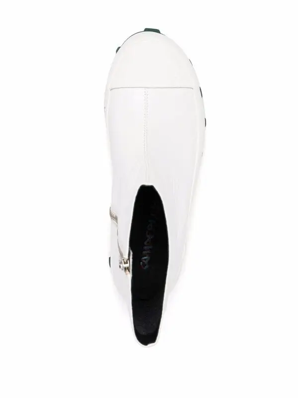 Camper Traktori Ankle Boots - White