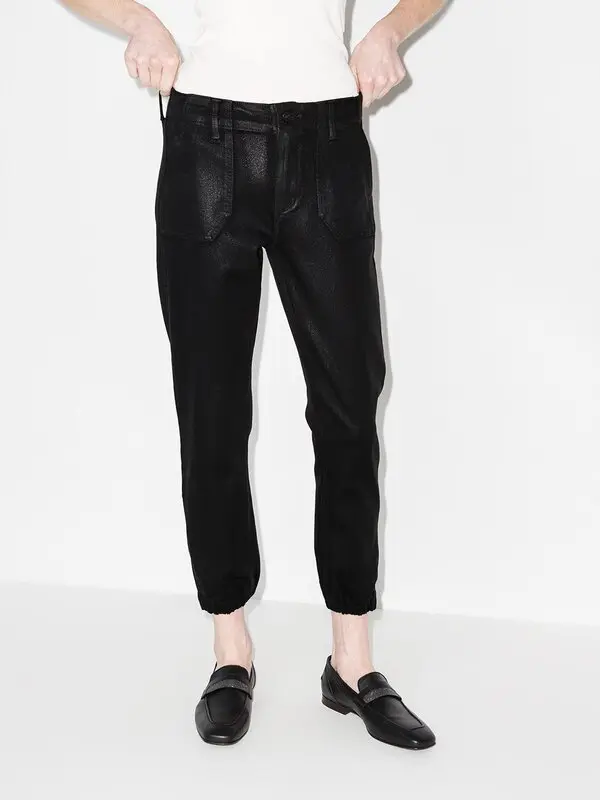 Paige Mayslie Coated Skinny Jeans