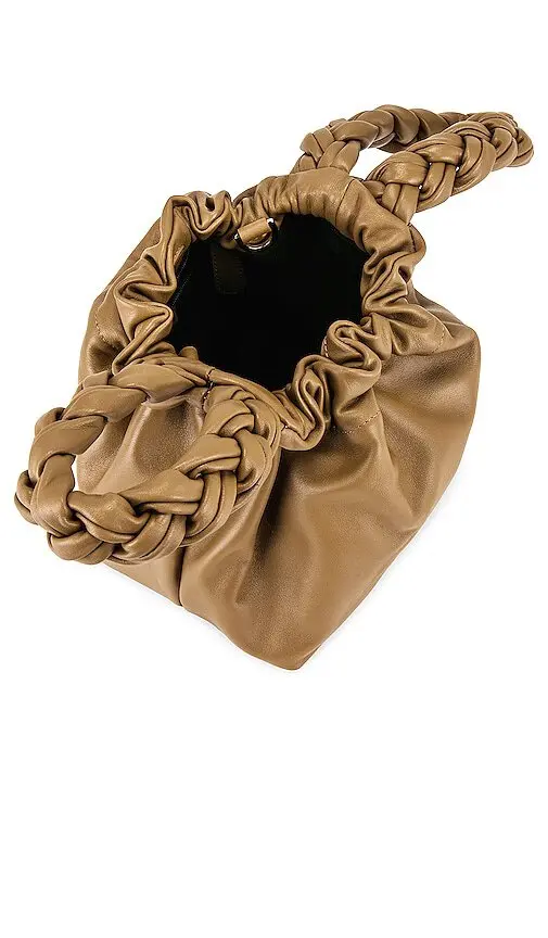 DEMELLIER Santa Monica Braid Bag In Tan