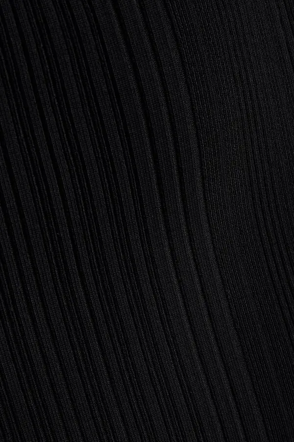 Herve Leger Ribbed Bandage Skirt