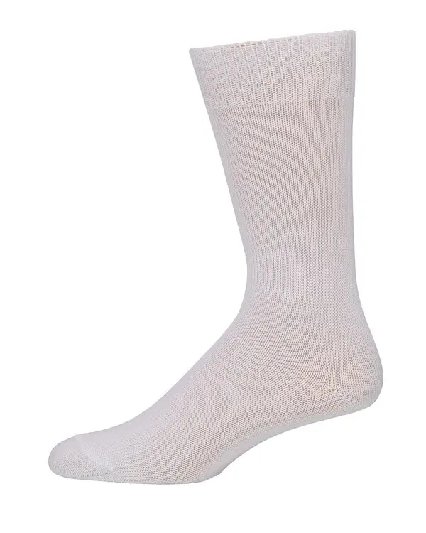 Neiman Marcus Cotton-blend Knit Socks - White