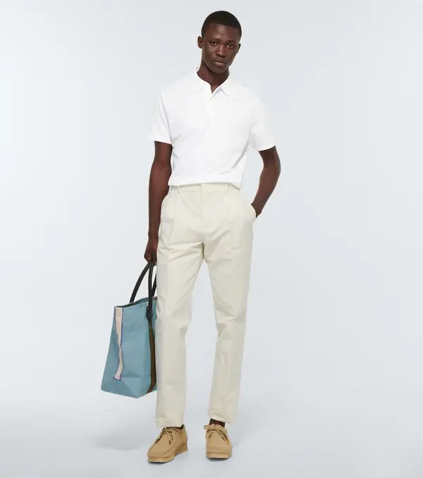 Derek Rose Ramsay Cotton-blend Polo Shirt