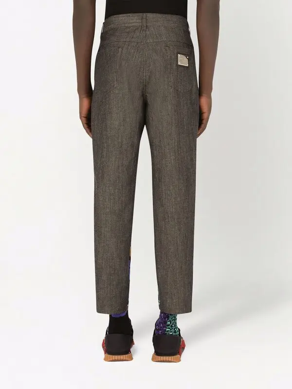 Dolce & Gabbana Tiger-print Trousers
