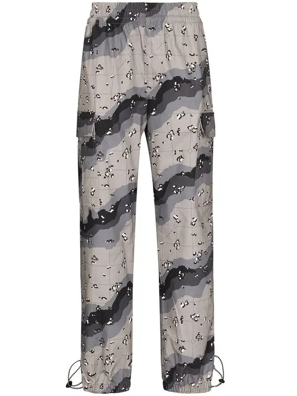 BILLIONAIRE BOYS CLUB Camouflage-print Cargo Trousers