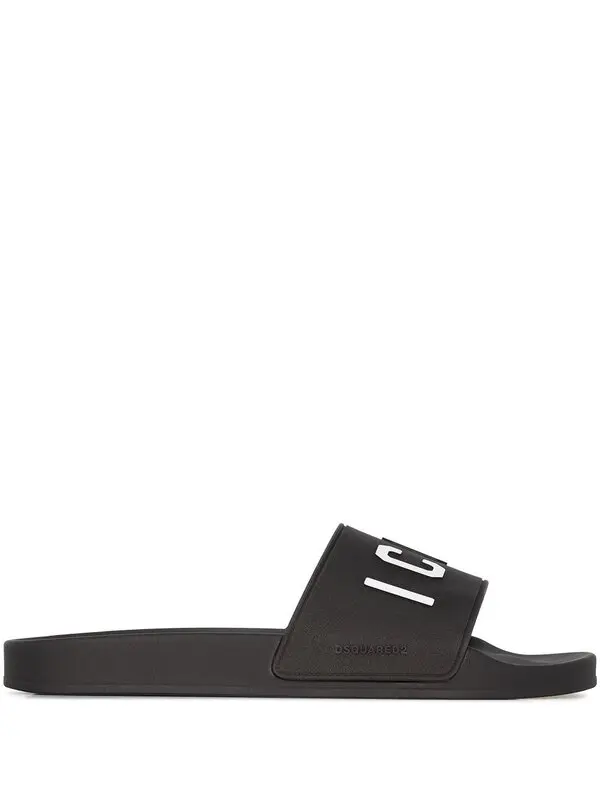 Dsquared2 Logo-print Flat Slides