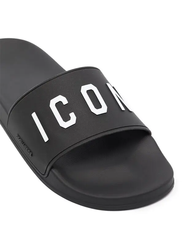 Dsquared2 Logo-print Flat Slides