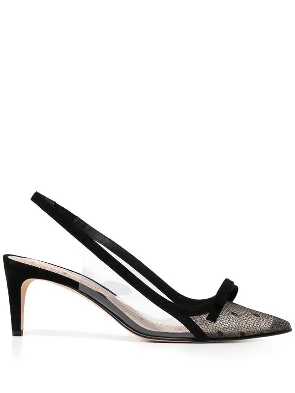 Red Valentino Sandie Pointed-toe Slingback Pumps