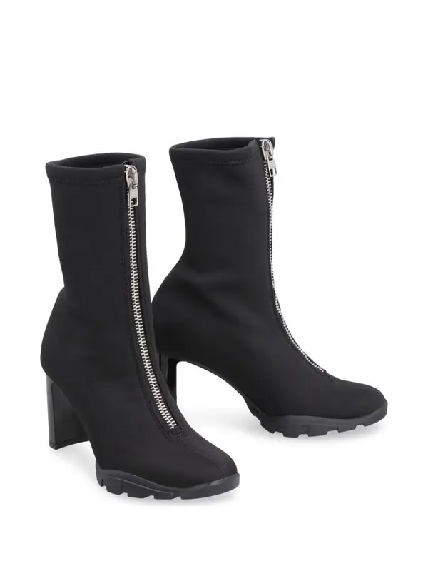 Alexander McQueen Zipped-up Ankle Boots - Black