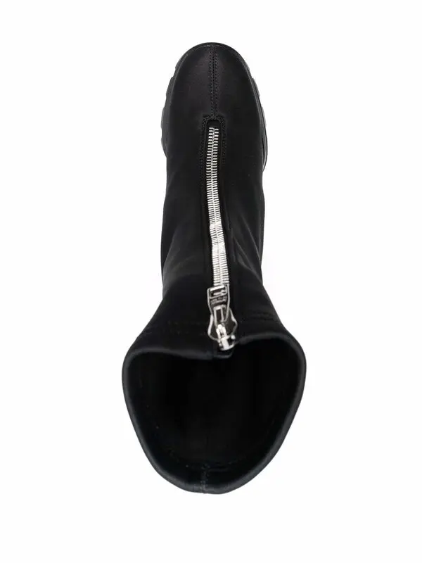 Alexander McQueen Zipped-up Ankle Boots - Black