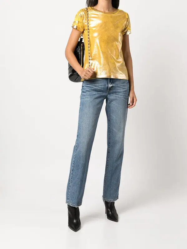 MADISON MAISON Metallic Lamina T-shirt