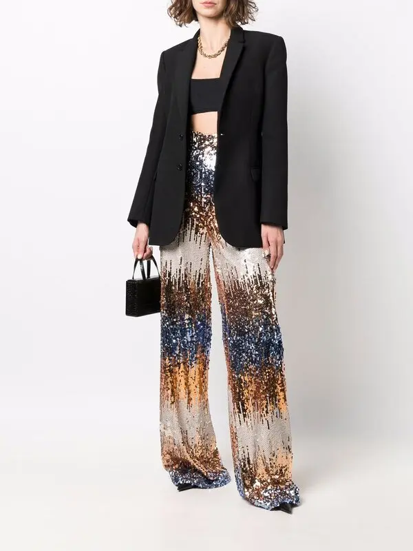 Philipp Plein Gothic Plein Sequinned Trousers