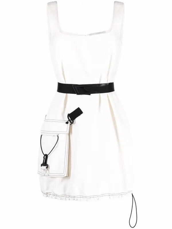 Stella McCartney Sleeveless Belted Dress