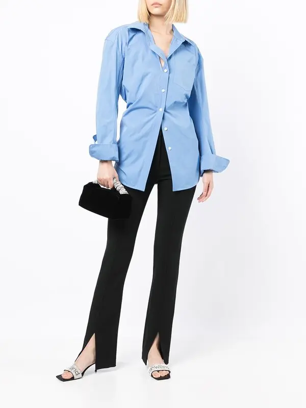 Alexander Wang Ruched Button-up Shirt