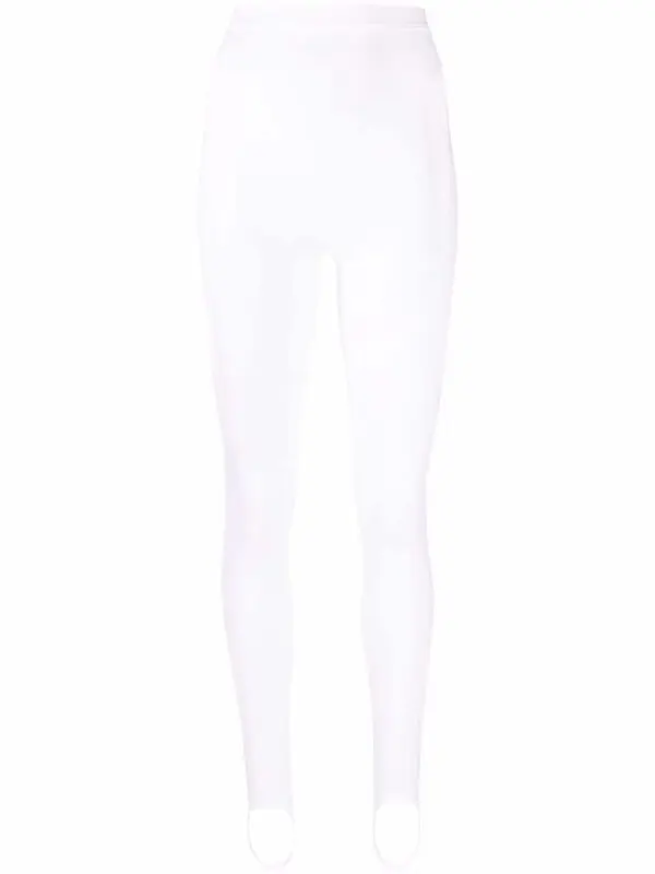 TTSWTRS Logo Print Leggings - White