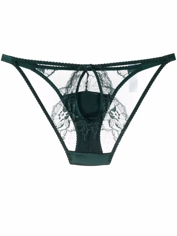 FLEUR OF ENGLAND Ela Lace Thong
