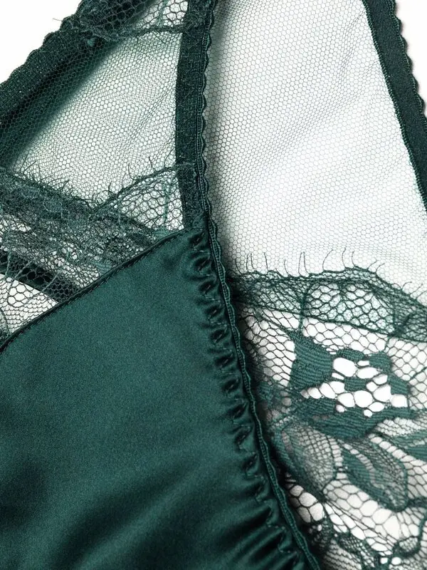 FLEUR OF ENGLAND Ela Lace Thong