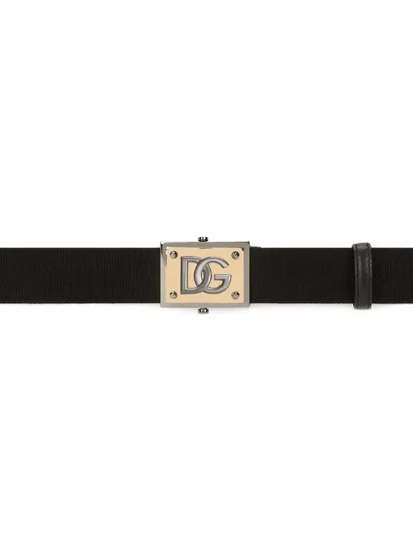 Dolce & Gabbana Logo Buckle Belt
