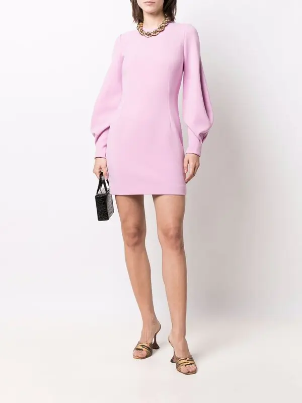 Dolce & Gabbana Long-sleeve Dress - Purple