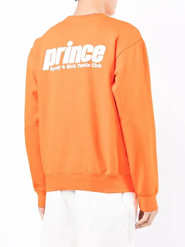 SPORTY & RICH X Prince Logo-print Sweatshirt