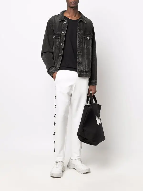 GOLDEN GOOSE Star Print Track Pants