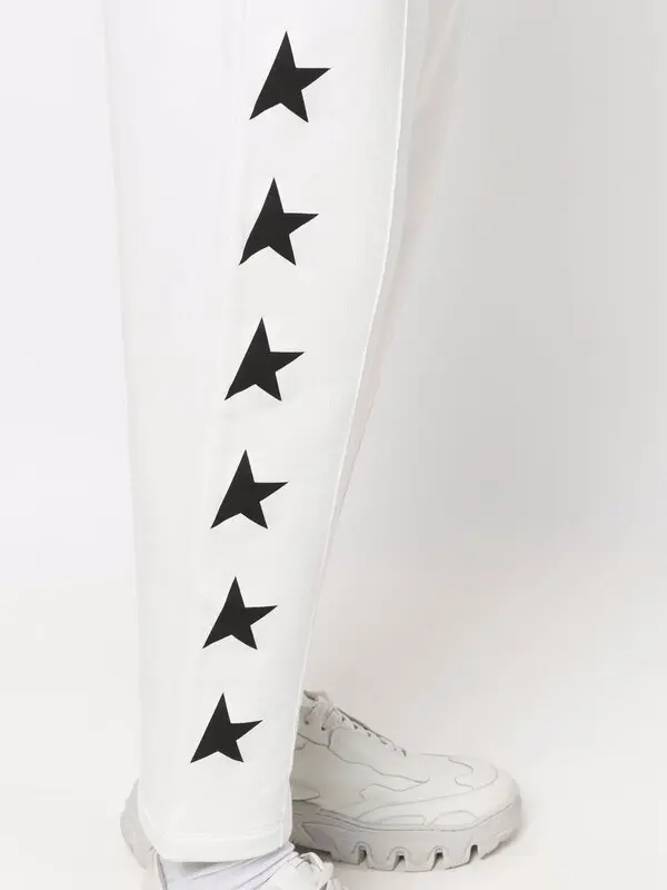 GOLDEN GOOSE Star Print Track Pants