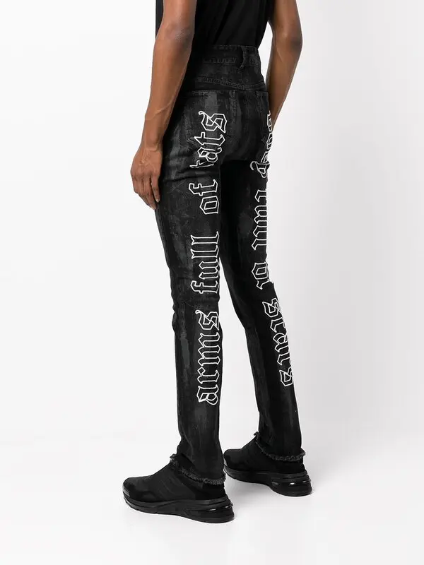 HACULLA. Arms Full Of Tats Printed Jeans