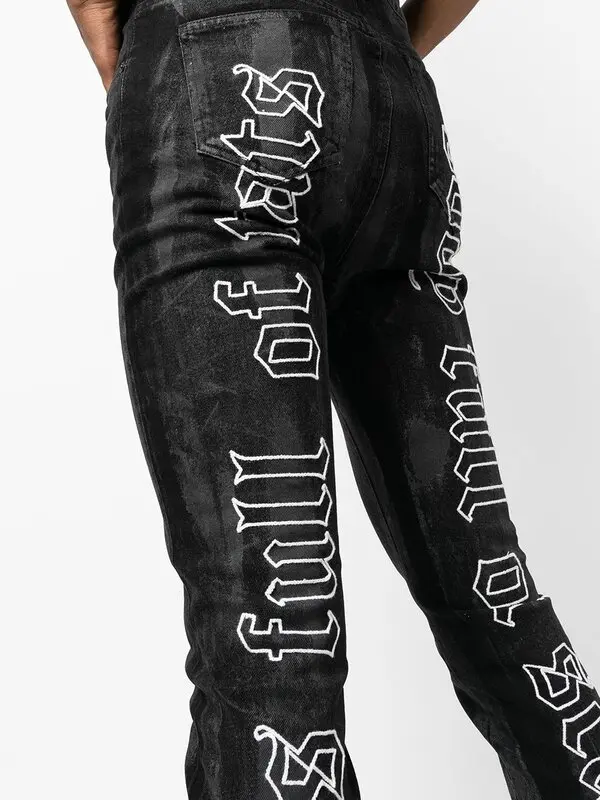 HACULLA. Arms Full Of Tats Printed Jeans