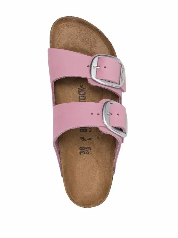 BIRKENSTOCK Arizona Oversized-buckle Sandals - Pink