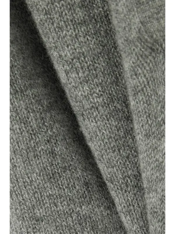 Khaite Shrunken Jo Cashmere-blend Polo Shirt