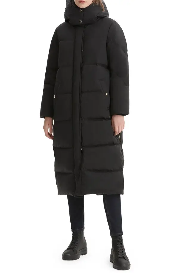 Woolrich Aurora Wind Resistant Water Repellent Down & Feather Long Parka