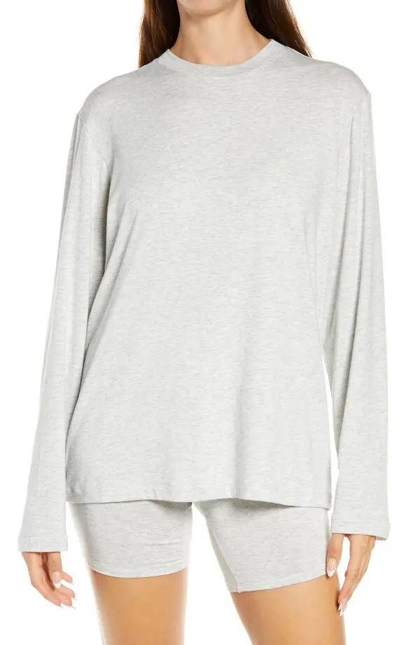 SKIMS Boyfriend Long Sleeve T-shirt