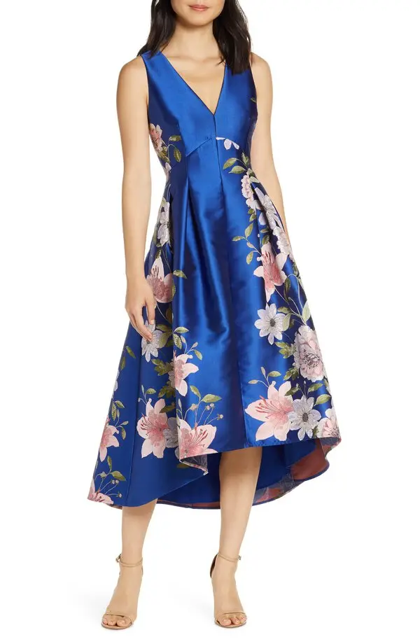 corset fit and flare midi dress Bombshell Maxi Dress Cobalt