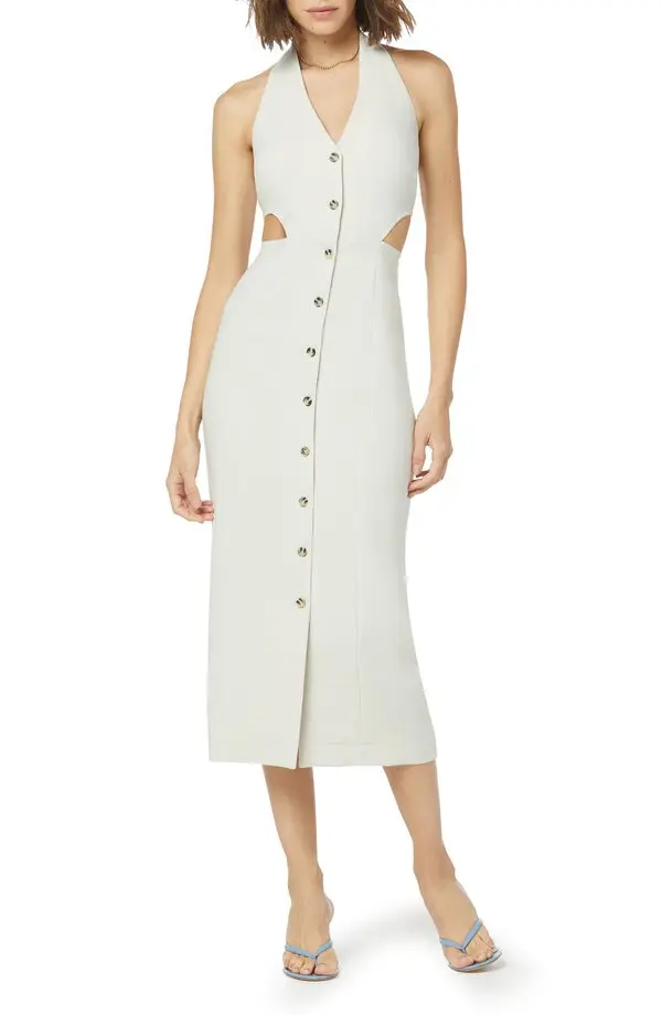grey plus size dress The Sunday Maternity & Nursing Maxi Dress | Grey Heather main image 1