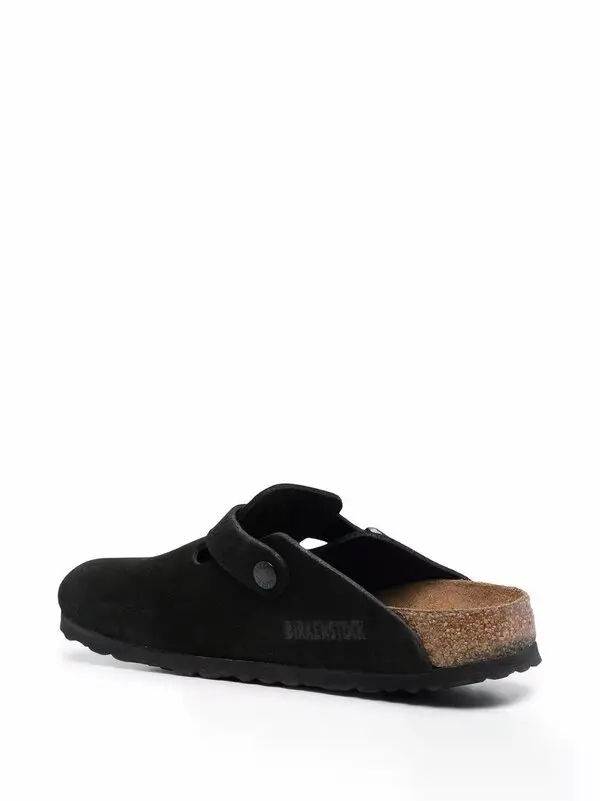BIRKENSTOCK Boston Mules - Black