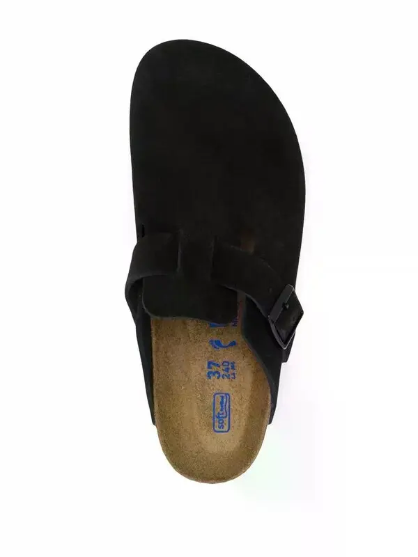 BIRKENSTOCK Boston Mules - Black