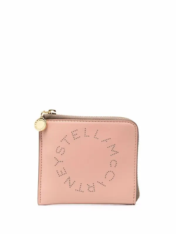 Stella McCartney Stella Logo Compact Wallet - Pink