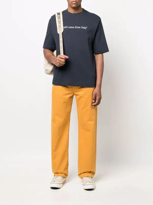Off-White Logo-print Cotton T-shirt