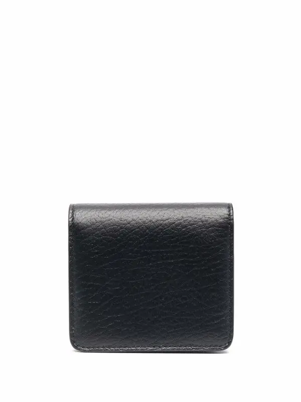 MAISON MARGIELA Four-stitch Leather Chain Wallet - Black