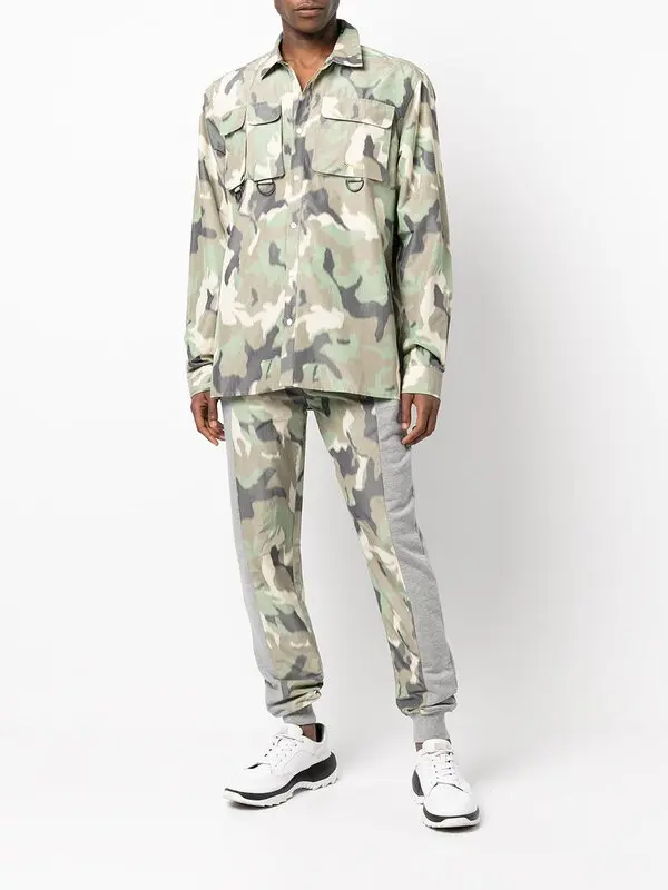 MOSTLY HEARD RARELY SEEN Camouflage-panel Track Pants