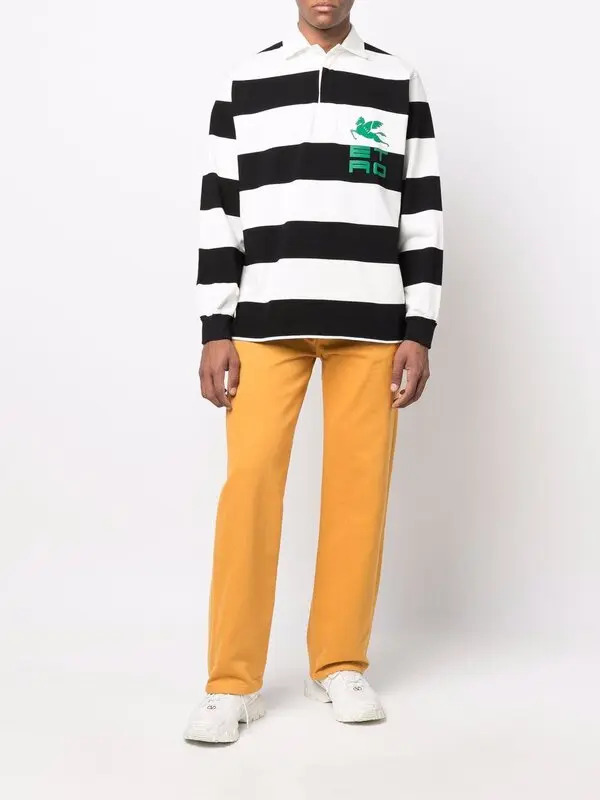 Etro Striped Polo Shirt