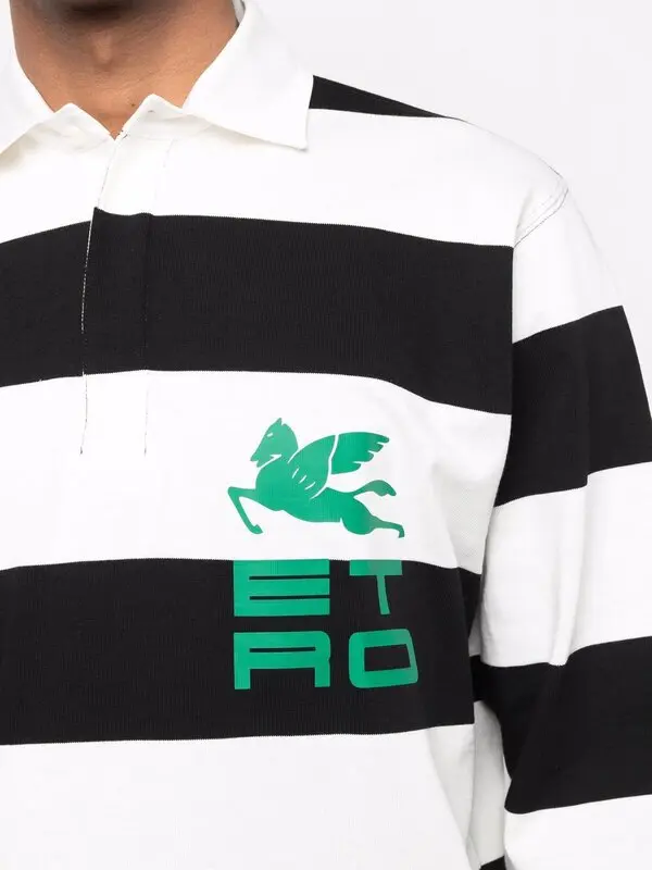 Etro Striped Polo Shirt