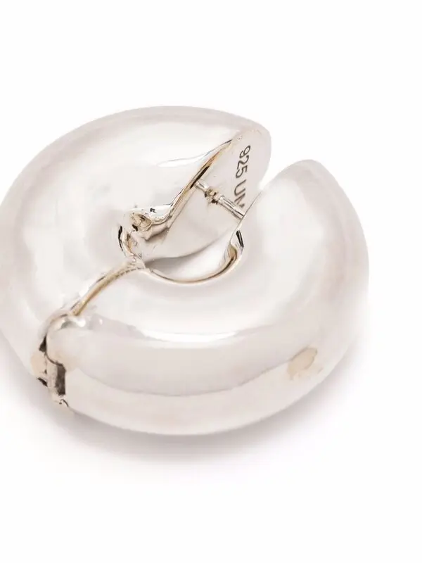 UNCOMMON MATTERS Stratus Hoop Earrings - Silver