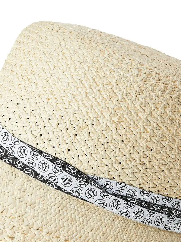 MAISON MICHEL Zango Straw Bucket Hat