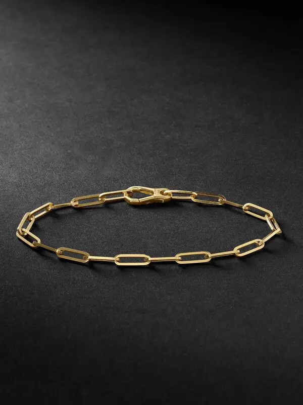 Mateo Chain-link Bracelet - Gold