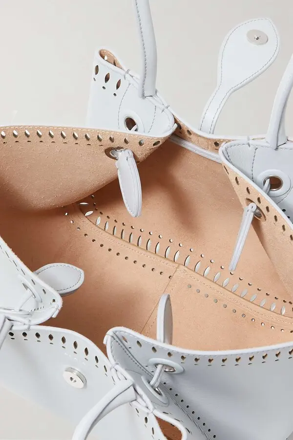 Alaïa Angèle 20 Xs Laser-cut Leather Tote