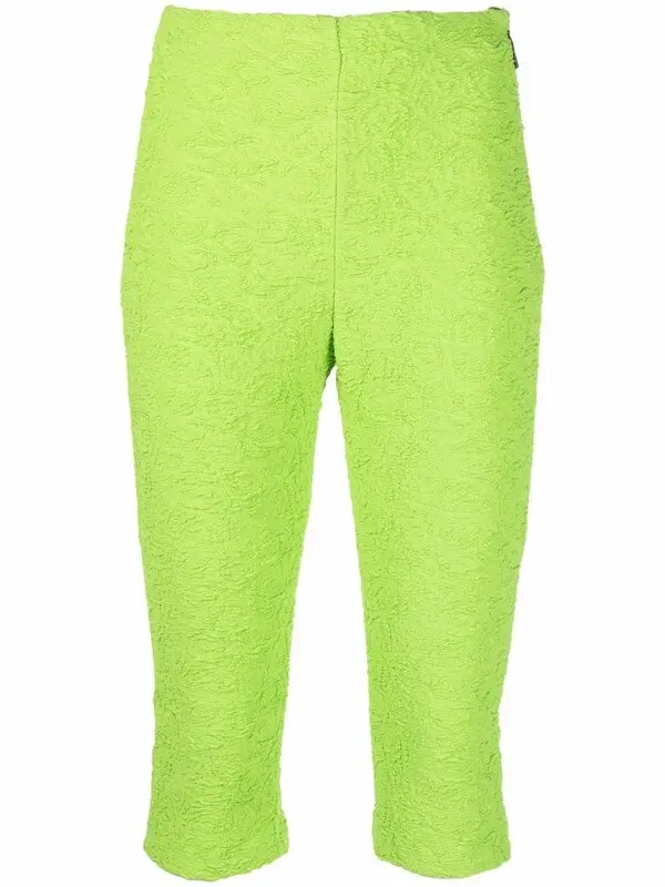 MSGM Jersey-knit Cropped Leggings