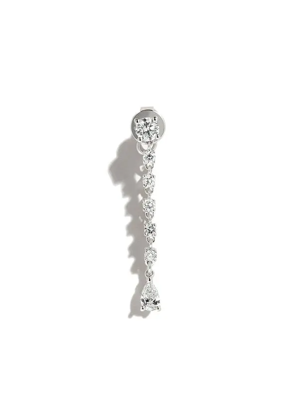 ANITA KO 18kt White Gold Olivia Diamond Earring - Silver