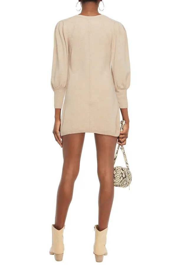 Ba&sh Wool And Yak-blend Mini Dress
