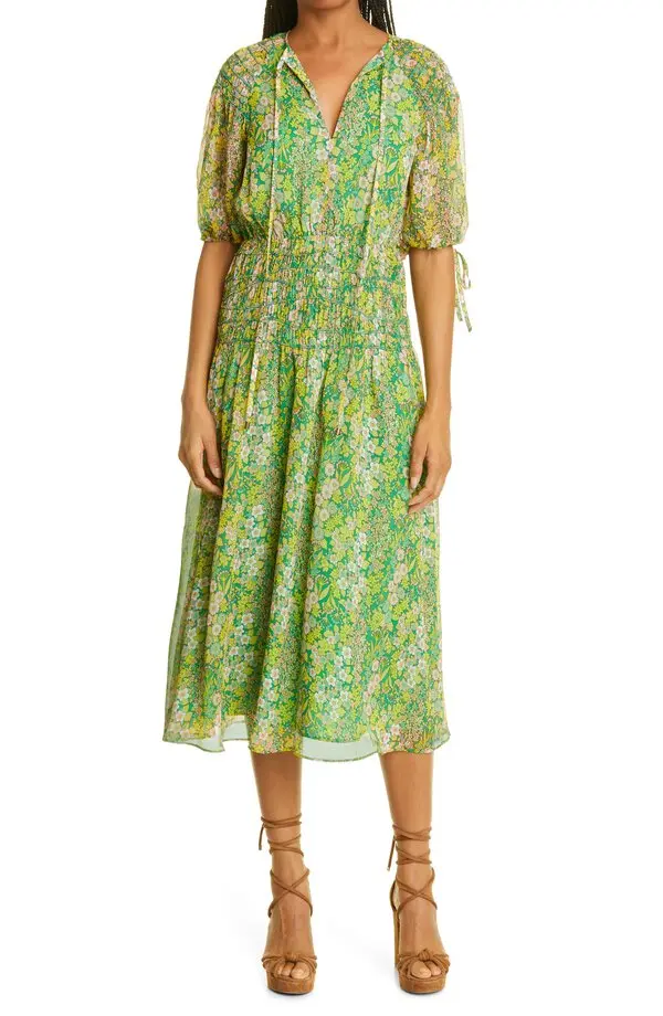 green floral ted baker dress Few Moda | Vienne Dress